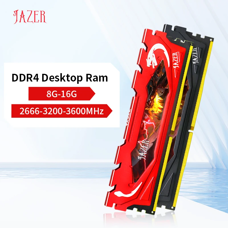 JAZER-Memoria-Ram-DDR4-8gb-2666MHz-16gb-3200MHz-3600MHz-Desktop-Memory ...