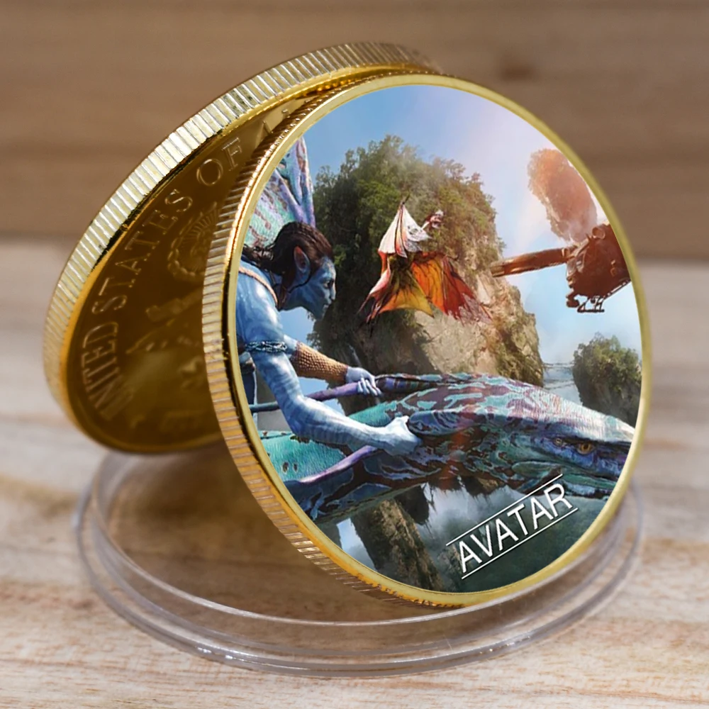 Monedas de oro americanas de 6 piezas, moneda clásica de película ...