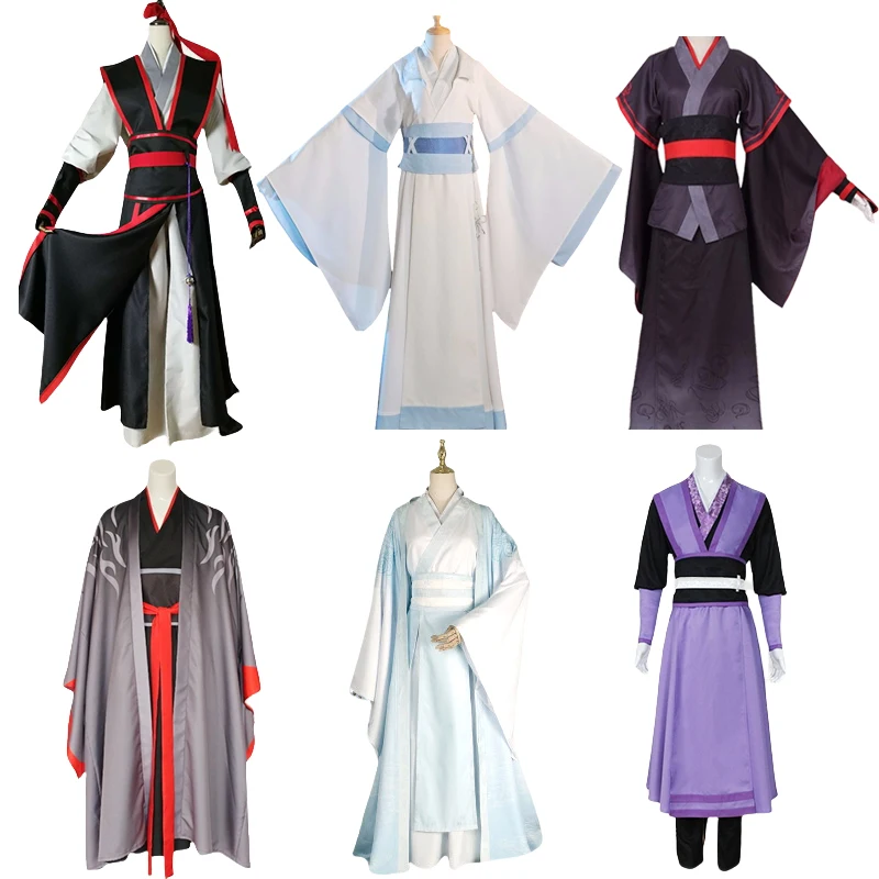 Anime Grandmaster Demonic Cultivation Cosplay Mo Dao Zu Shi Wei Wuxian ...