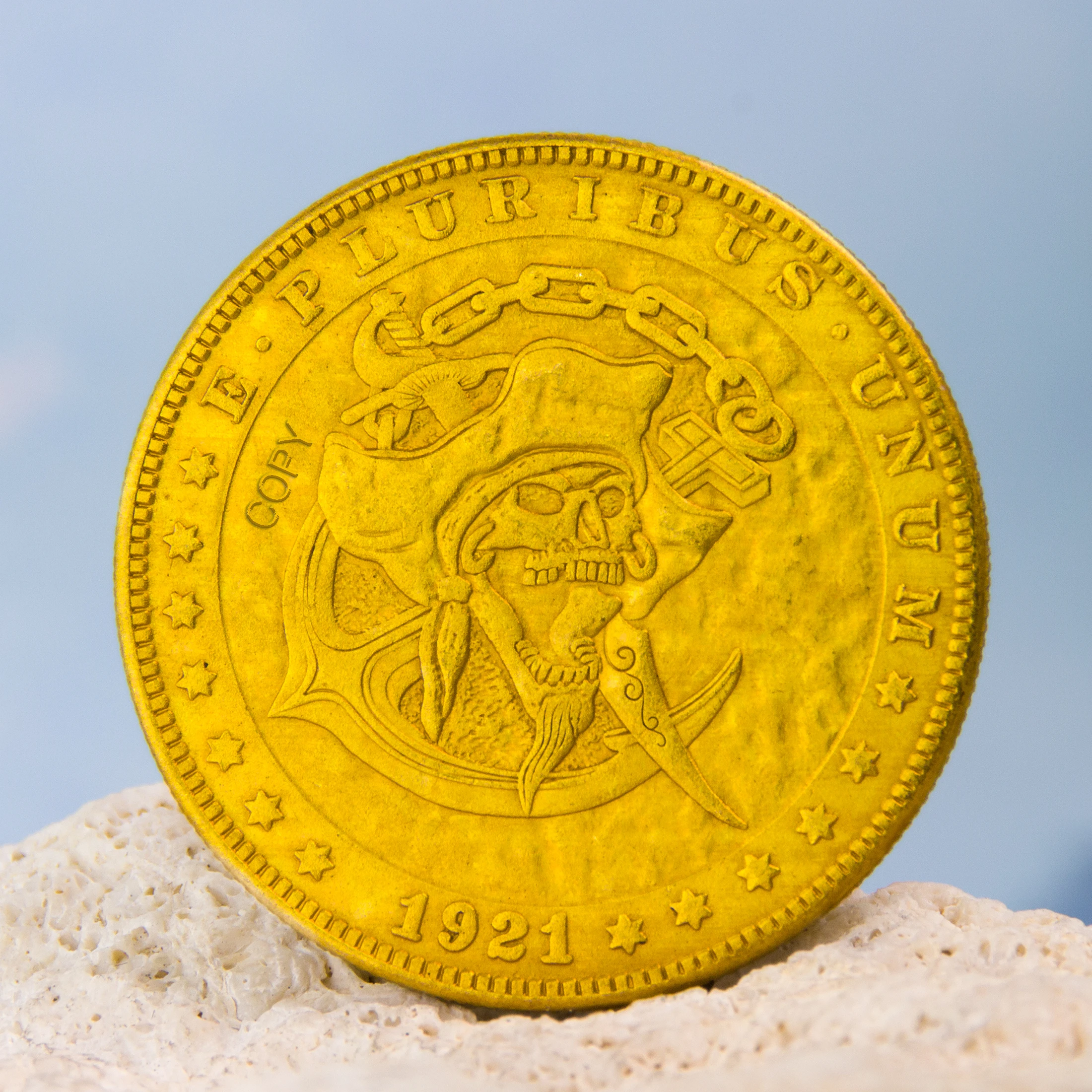 1921-Coins-Hobo-Halloween-Pirate-Nickel-Morgan-Skull-Monedas-Video-Game ...