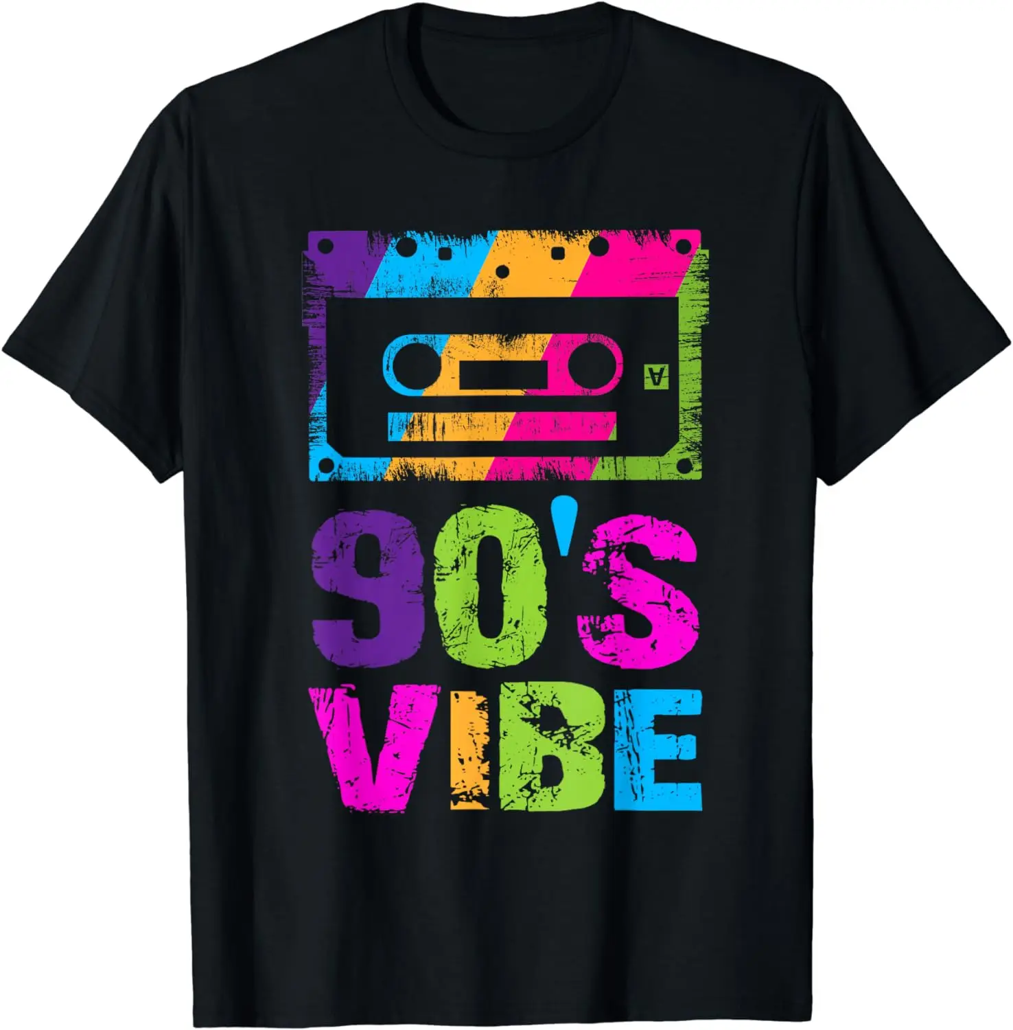 90s Vibe Vintage 1990s Music 90s Costume Party Nineties T-Shirt Graphic ...