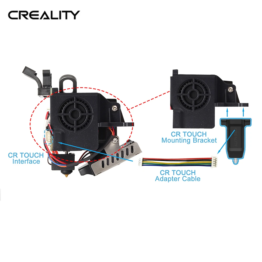 Creality-3D-Cable-Connecting-CR-Touch-With-Sprite-Extruder-Pro-Kit ...