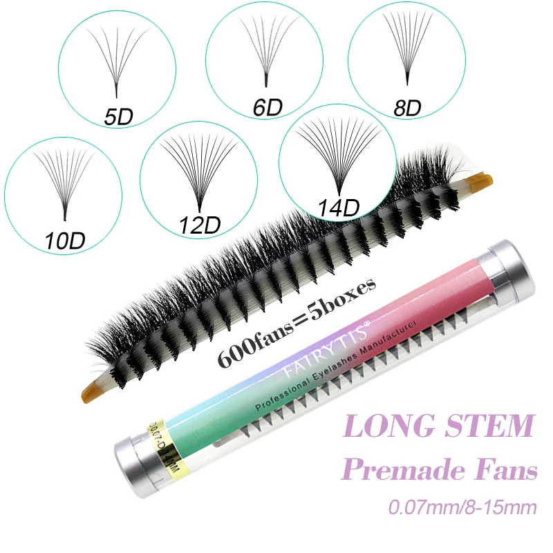Premade-Russian-Volume-Fans-D-Curl-Pointy-Base-Eyelash-Extension-5D-6D ...
