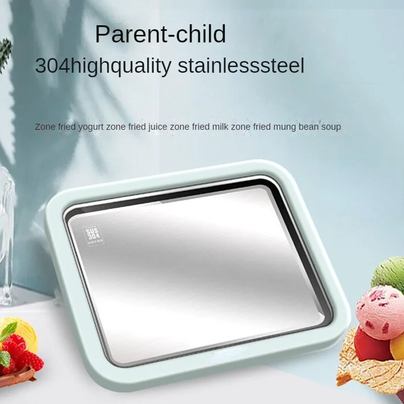 Home-Made-Stir-Fried-Yogurt-Ice-Cream-Machine-Small-Stir-Fried-Ice ...