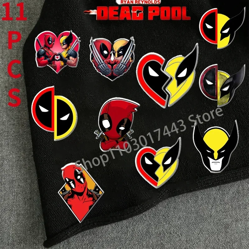 Disney-Marvel-Deadpool-3-Brooches-PINs-Deadpool-and-Wolverine-Necktie ...