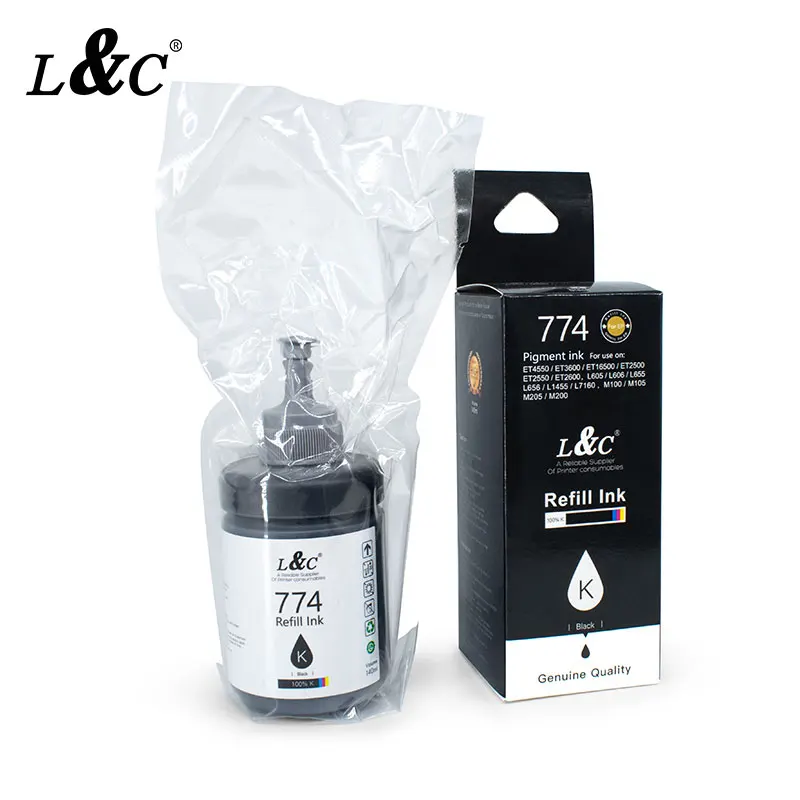Refill-Pigment-Ink-774-For-Epson-Printer-ET3600-ET-4550-ET-16500-ET ...