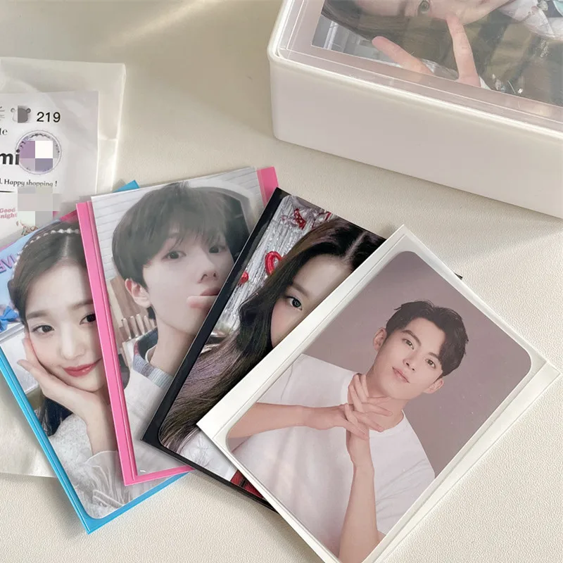 10pcs-Kpop-Idol-Photocard-Holder-Ins-Simplicity-Korean-Solid-Color-Card ...