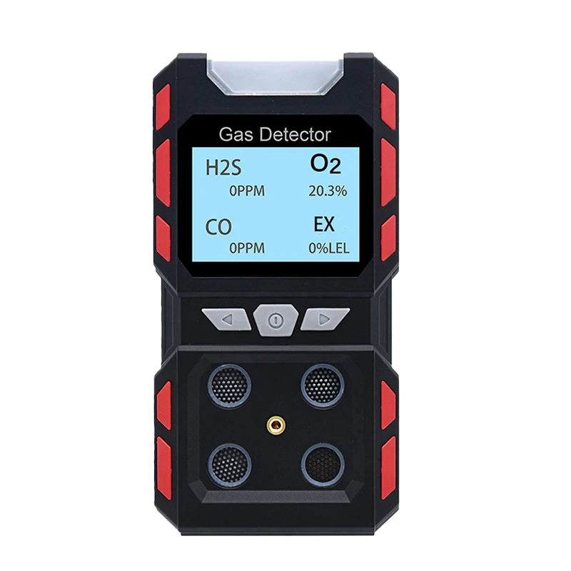 Portable-Flammable-Gas-Detector-CO-H2S-O2-CH4-EX-4-Gas-Monitor-Meter ...