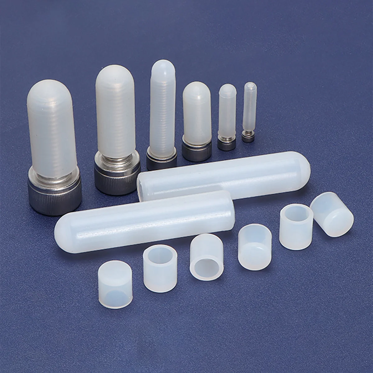 Electroplated-Silicone-Cap-Screw-Thread-Dust-Proof-Protection-High ...