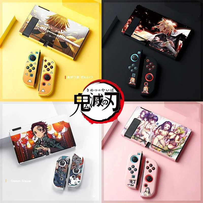 Demon-Slayer-Anime-Figure-Case-for-Nintendo-Switch-Game-Oled-Shell ...