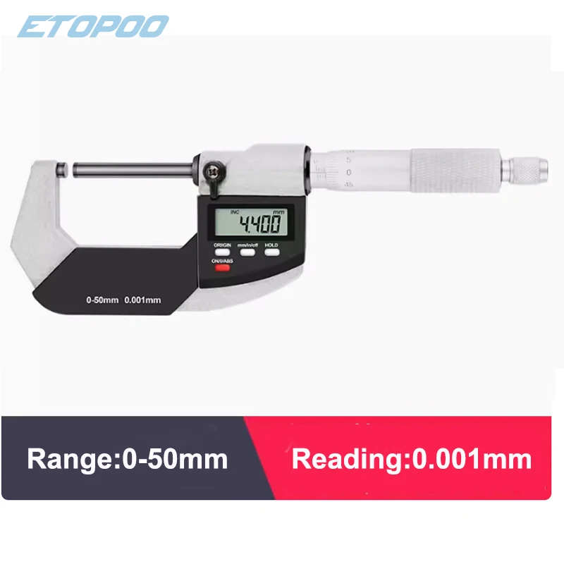 MACA-0-50mm-Digital-Micrometer-Accuracy-0-01mm-Electronic-Measuring ...