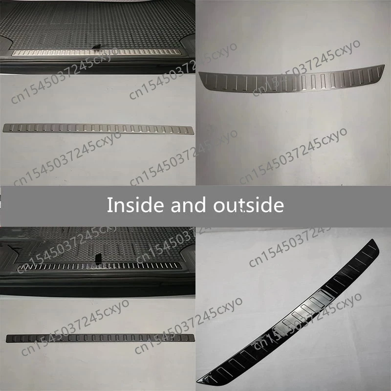 stainless steel For Land Rover Defender 110 2020 2021 2022 Rear Bumper ...