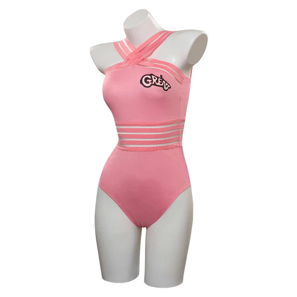 Grease Pink Ladies Cosplay Costume Swimsuit - AllCosplay.com
