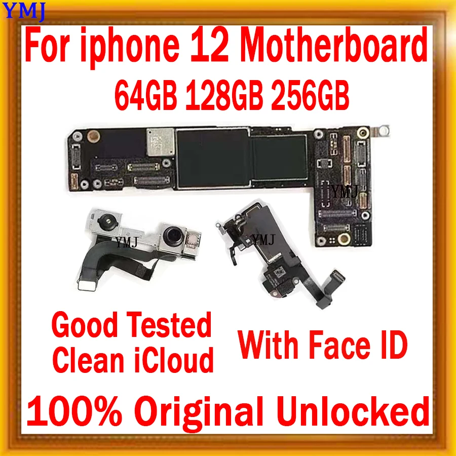 For-iPhone-12-Motherboard-Original-Support-System-Update-Unlock-Clean ...