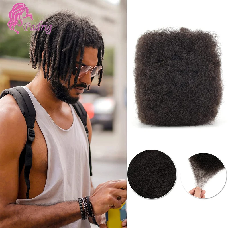Human-Hair-Afro-Kinky-Bulk-Dreadlock-50g-pack-Brazilian-Remy-Hair-Kinky ...