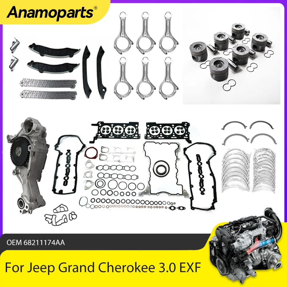 Engine-Overhaul-Repair-Kit-For-Jeep-Grand-Cherokee-Ram-1500-3-0-3-0L ...