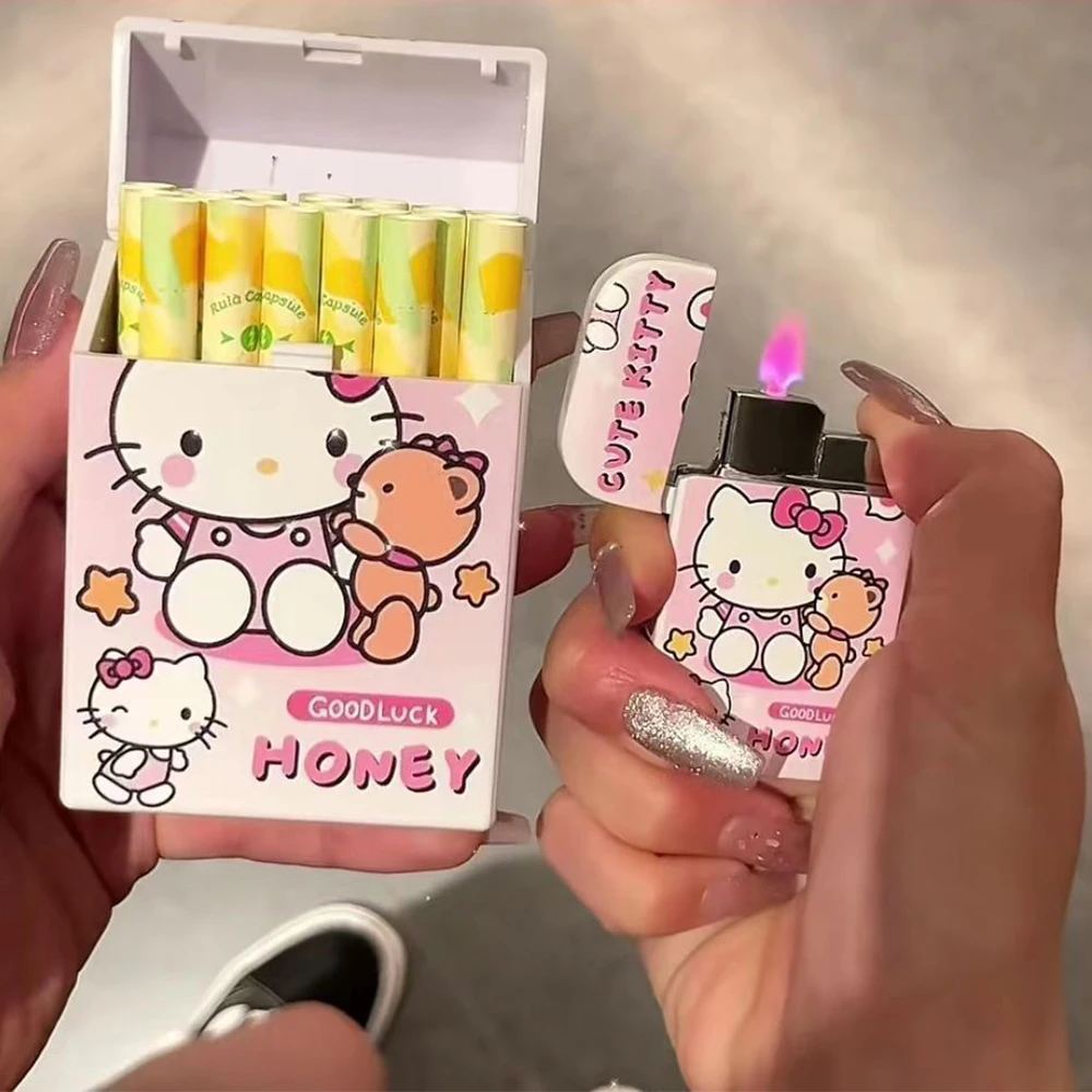 Anime-Sanrio-Characters-Cigarette-Case-Bonito-Ol-Kitty-Desenhos ...