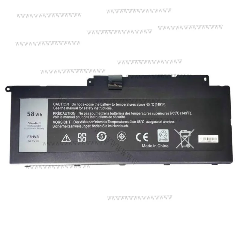 HD 14.8V 58Wh 3950mAh New Laptop Battery F7HVR for Dell Inspiron 15 ...
