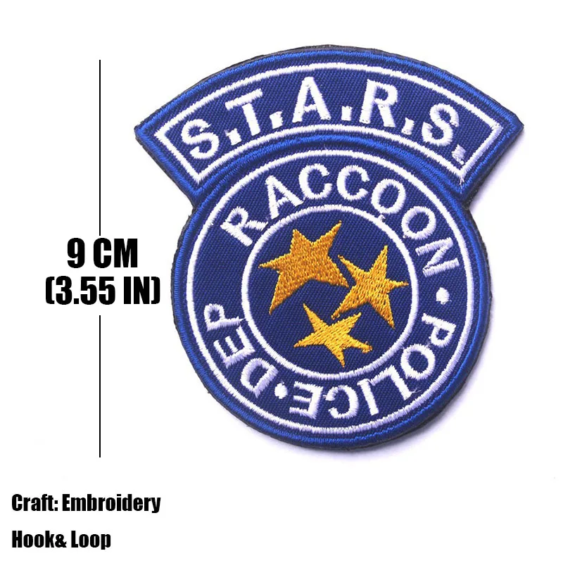 Klett-Patch S.T.A.R.S. Raccoon City Patch Game RPD Stars Cosplay Patch ...