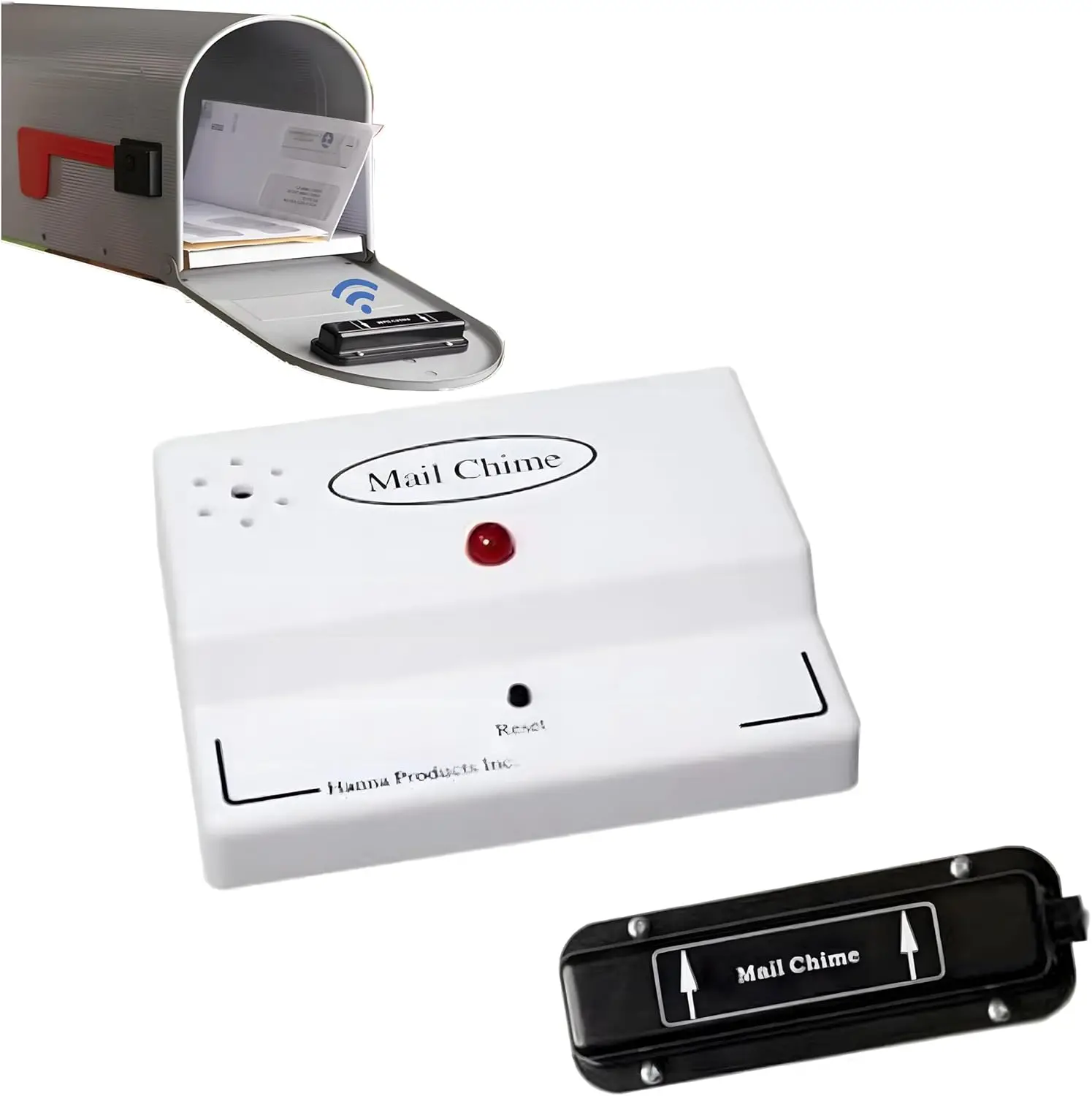 Mail-1200 Mailbox Notification System – Mailbox Signal With Wireless ...