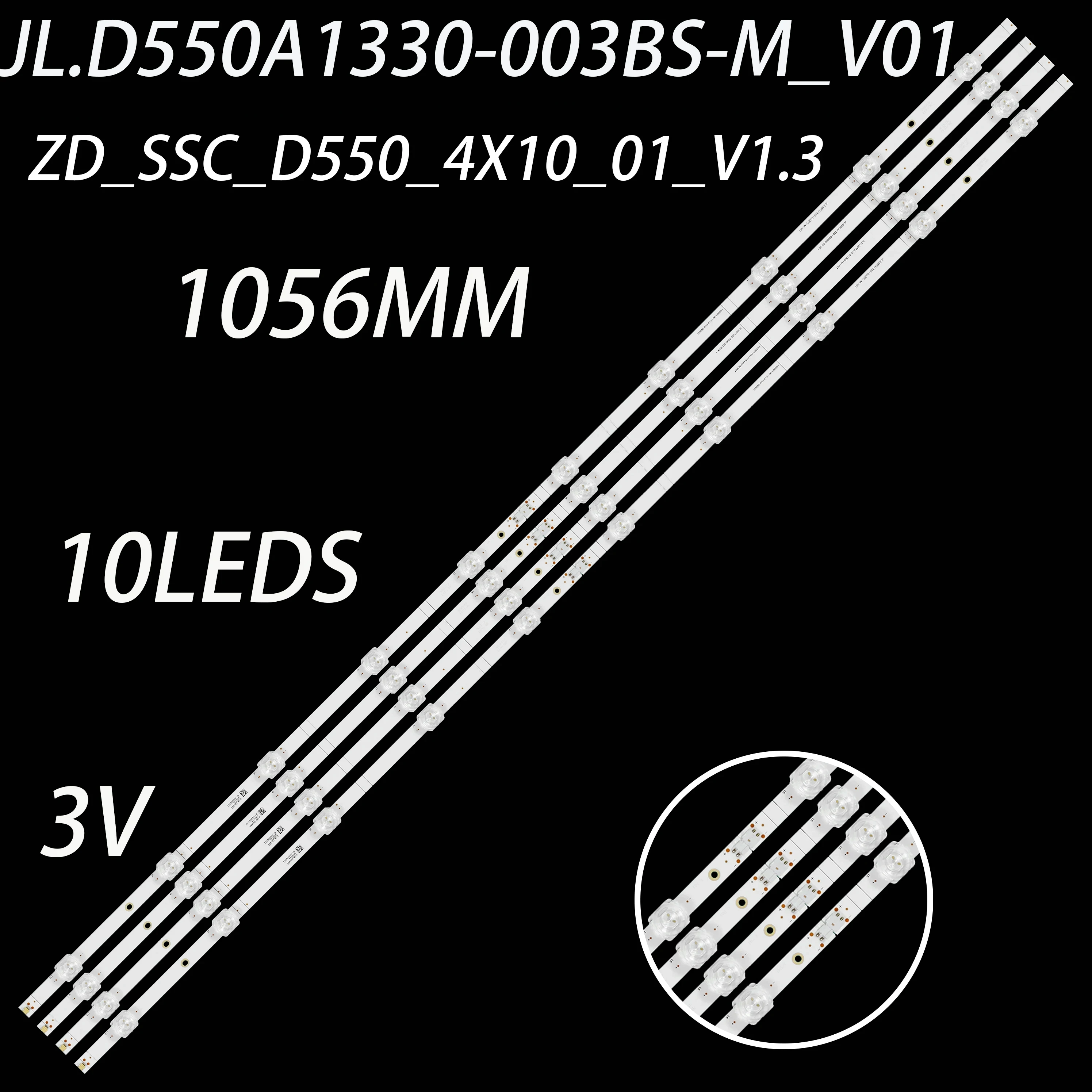 LED-FOR-55R6G-55A6G-55R6095G5-55R6070G-55C350KU-HD550Y1U62-T0L6-JL ...