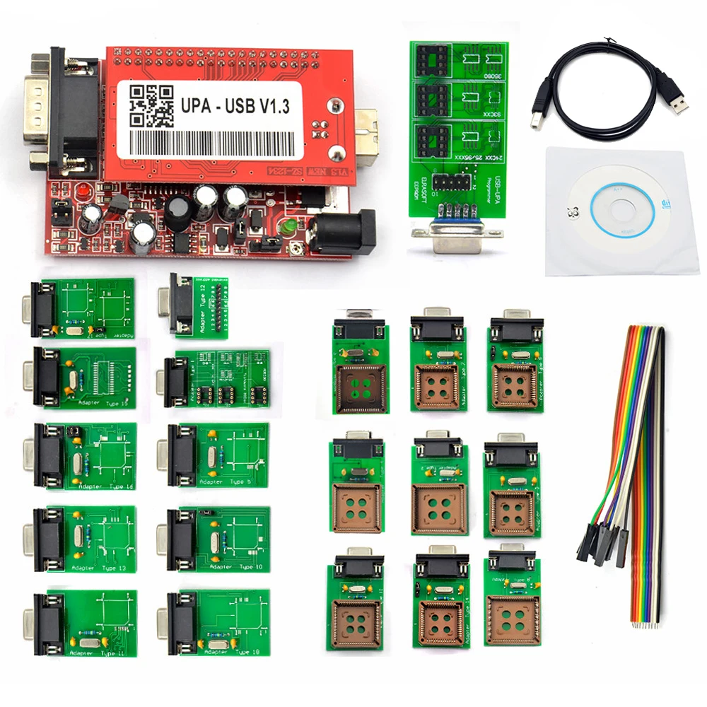 Programador UPA USB, adaptadores completos UPA USB V1.3, herramientas ...