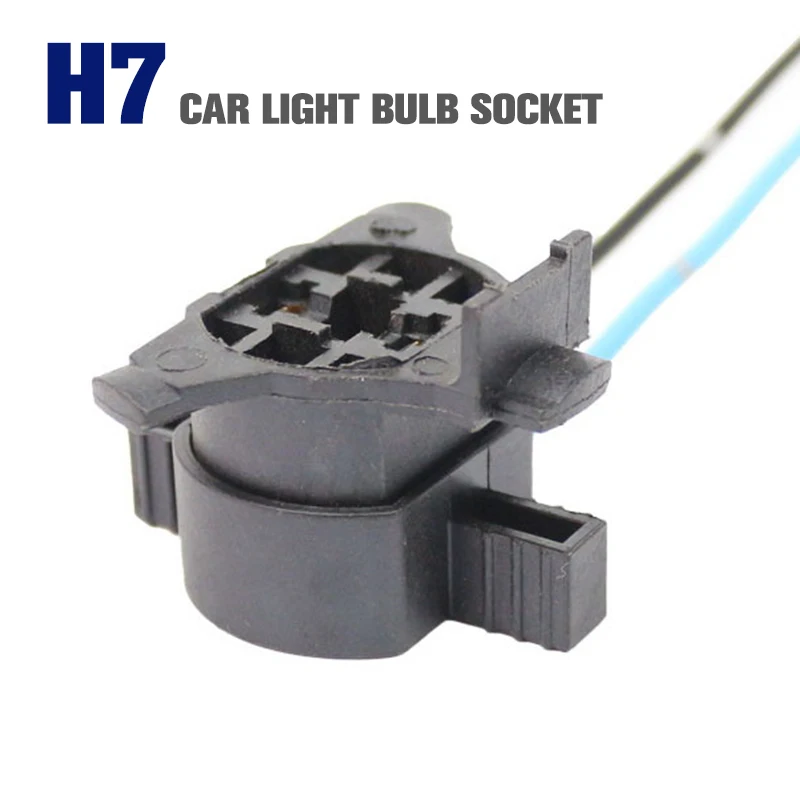 1Pc-Car-Bulb-Socket-Lamp-Holder-H7-Car-Light-Bulb-Socket-Triangle ...