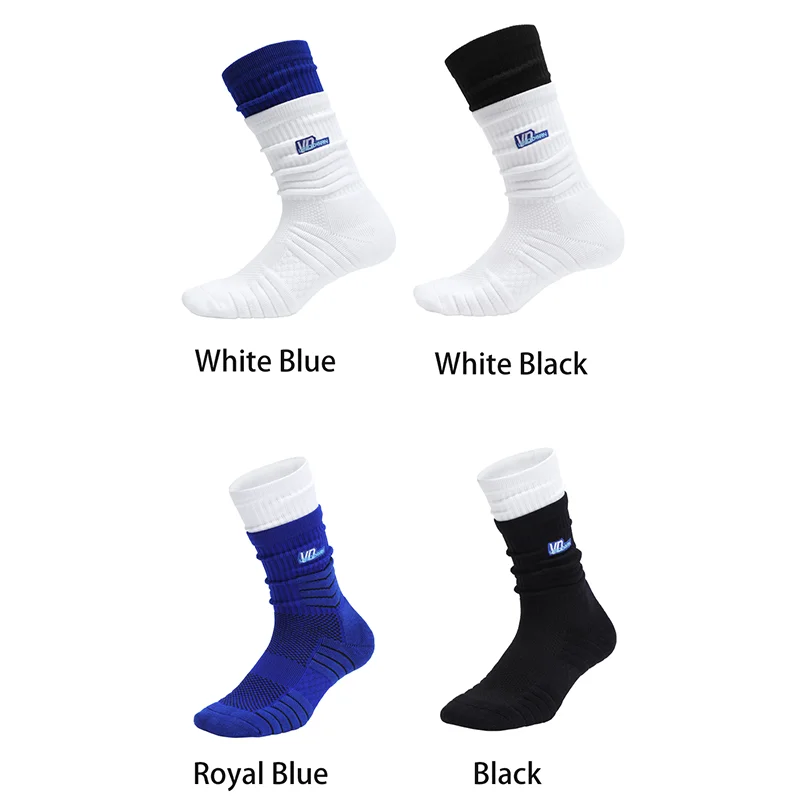 Black And Royal Blue Nike Elite Socks