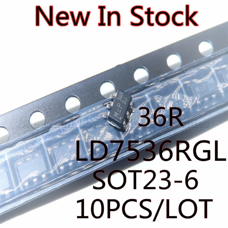 10-P-S-LOTE-LD7536-LD7536RGL-36R-SOT23-6-SMD-chip-de-pot-ncia-LCD-Novo.jpg