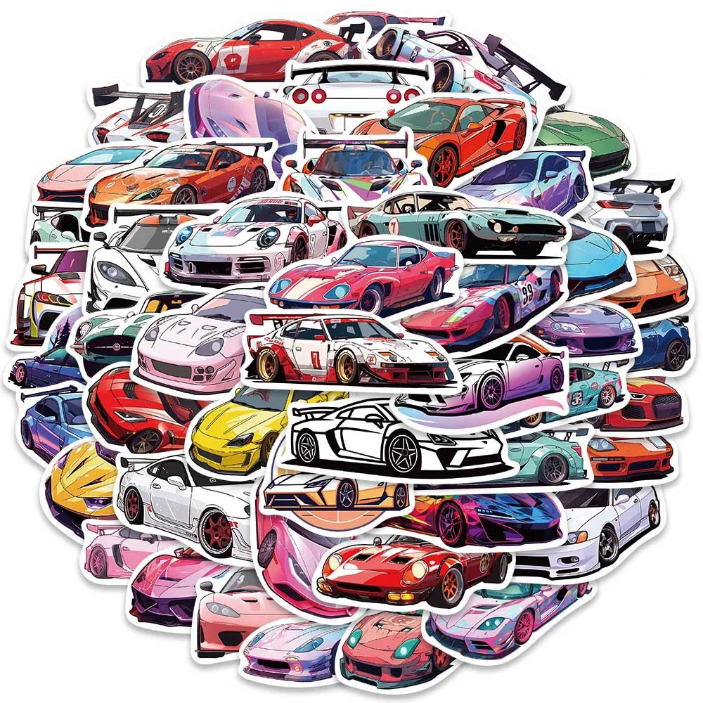 Autocollants-waterproof-JDM-Retrofit-Racing-10-30-50-pi-ces-stickers-d ...