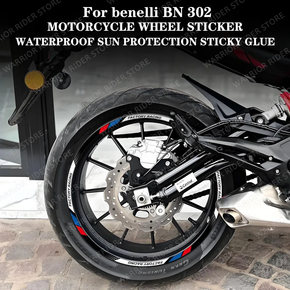 Wheel-Sticker-Motorcycle-Accessories-For-Benelli-BN302-TRK-TNT-Tornado ...