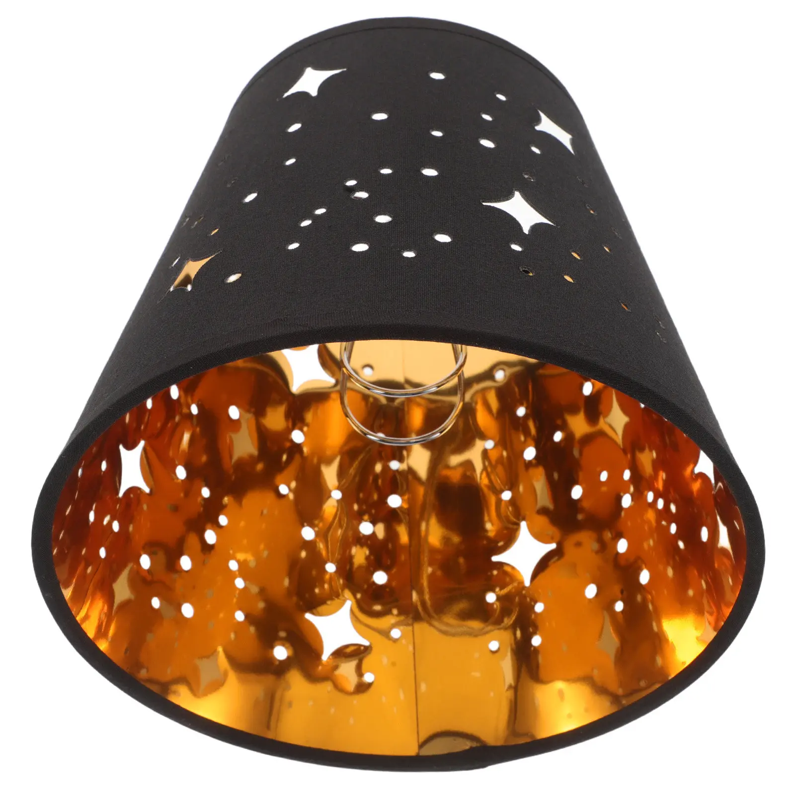 Hollow Out Star Lamp Shade Clip On Modern Replacement Cover For Table ...