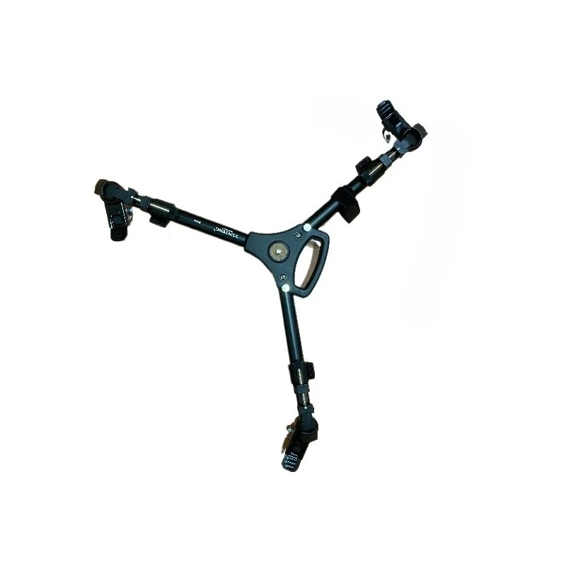Professional Photo Aluminum 3 Wheels Pulley Universal Foldable DSLR ...