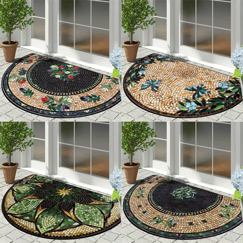 Entrance Doormat Garden Decorations Door Entry Mat Outdoor Carpets Semi ...