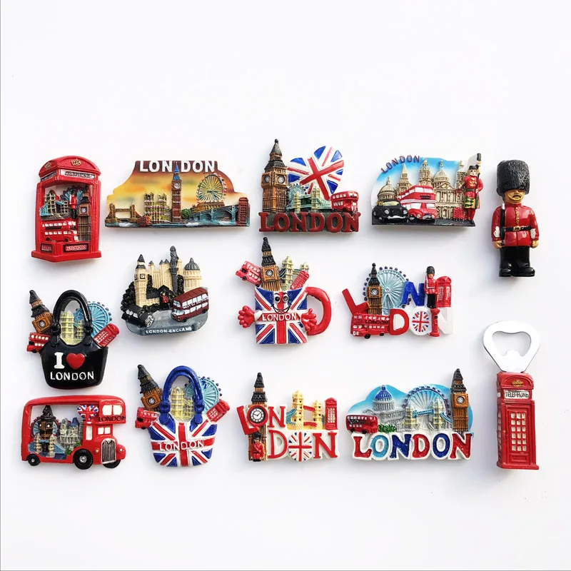 Creative-UK-Fridge-Magnet-Souvenir-London-Landmark-Attraction-Message ...