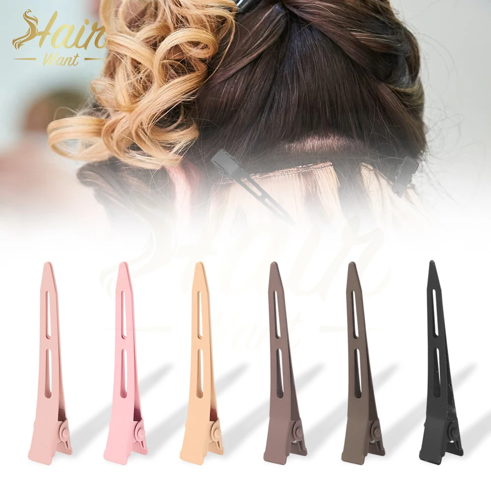 Hair-Want-Metal-Seamless-Duckbill-Clips-Fixed-Hair-Clips-Matte-Finish ...