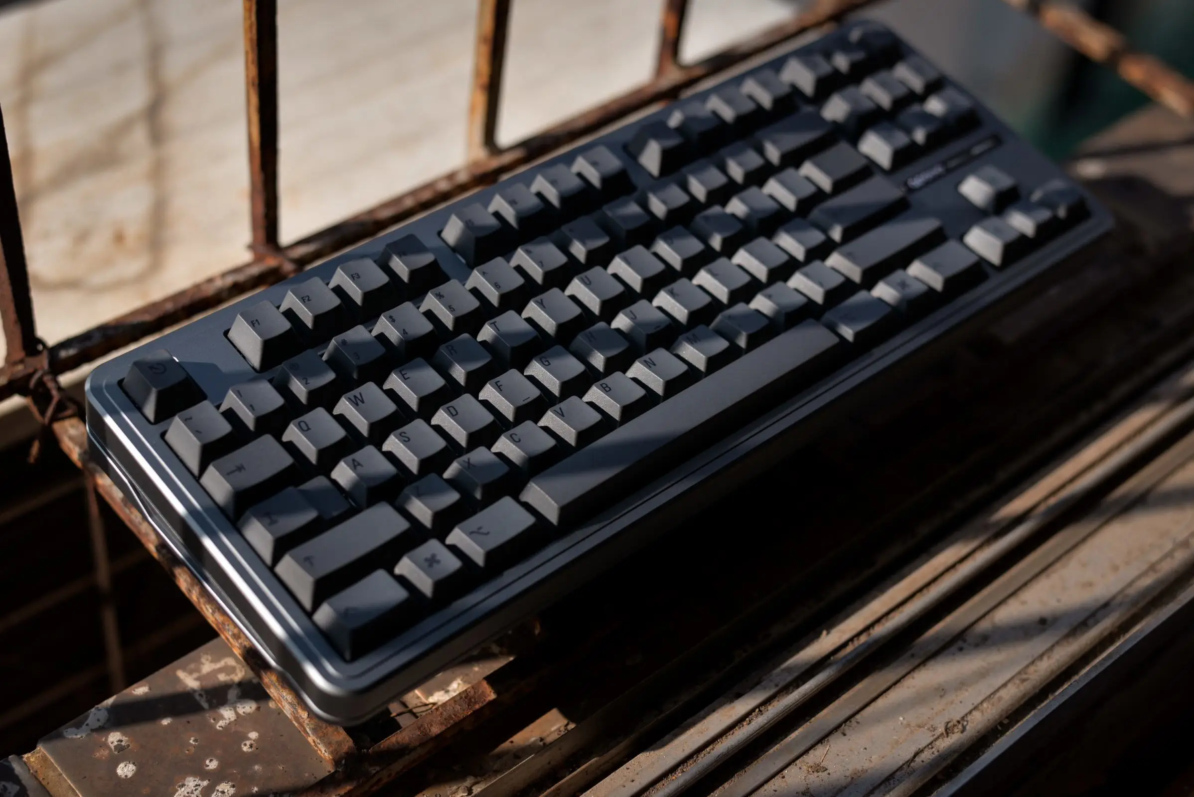 Shenpo-BOB-Black-On-Black-Cherry-Profile-Mechanical-Keyboard-Keycaps ...