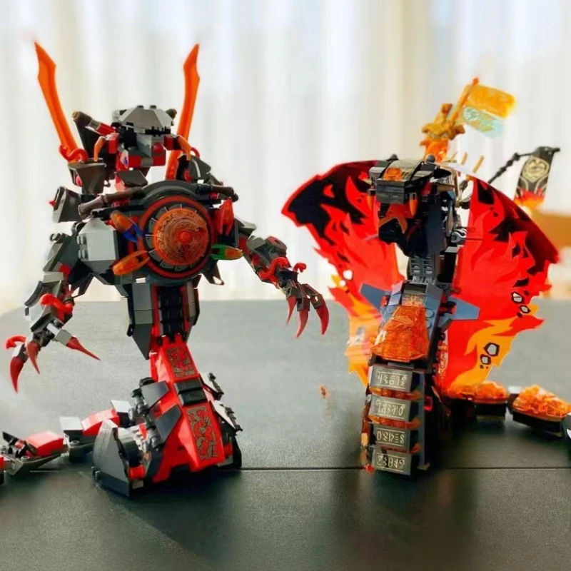 Snake-Mech-Modell-Bausteine-Spielzeug-f-r-Kinder-Weihnachten ...