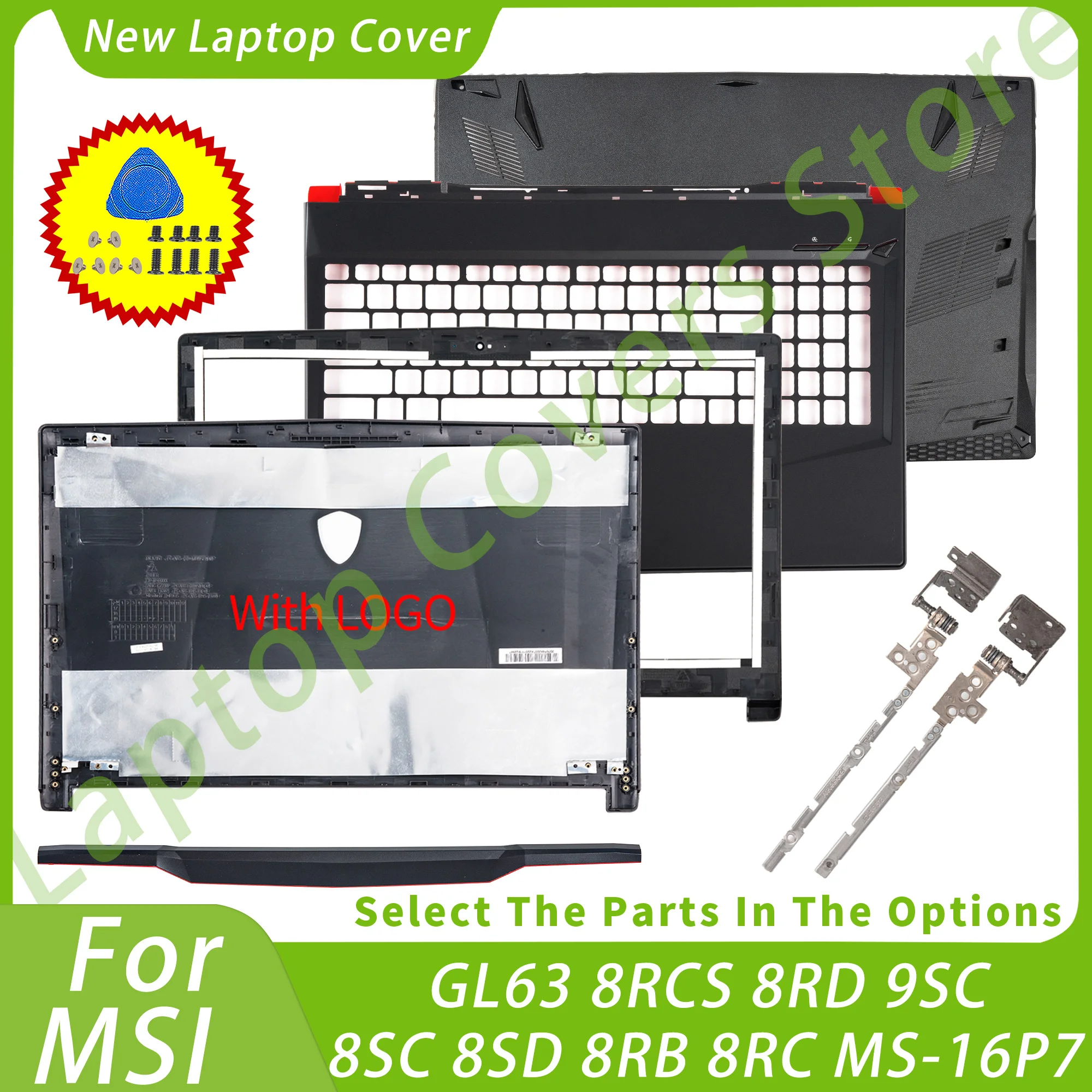 Notebook-Parts-For-MSI-GL63-8SC-8RB-8RCS-MS-16P7-MS-16P6-MS-16P5-Red ...