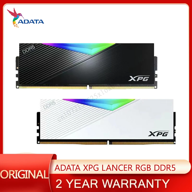 100% Original ADATA XPG LANCER Blade RGB DDR5 Memory 16GBx2 6800MHz ...