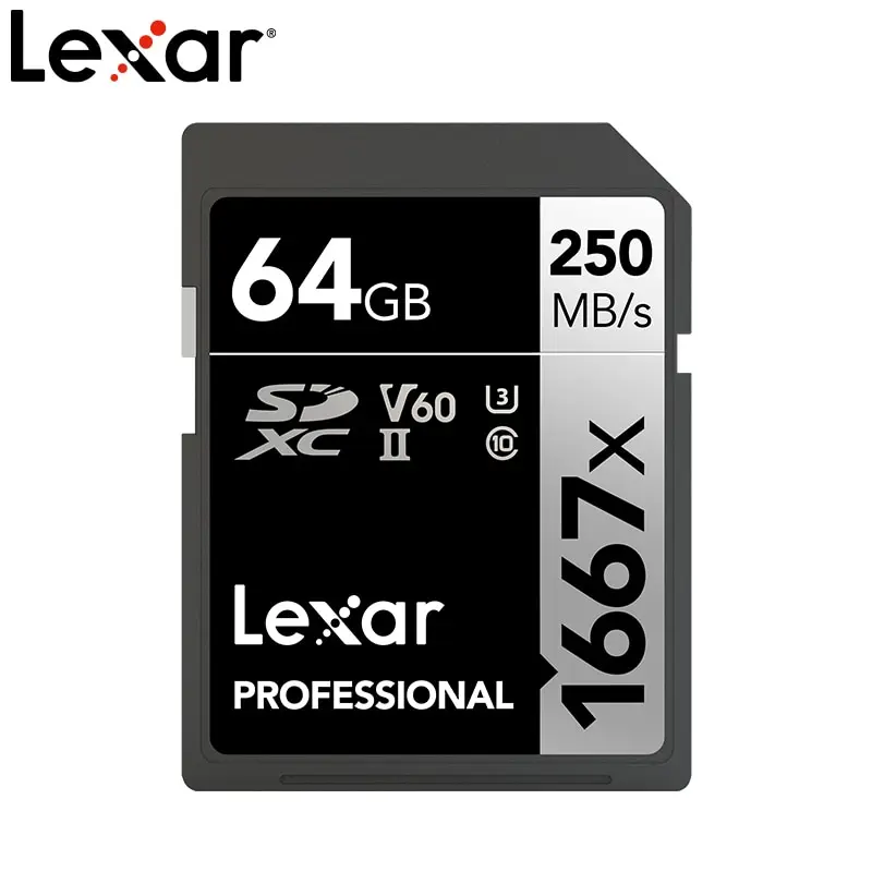 Lexar-SD-Card-1667X-Official-Original-250MB-s-64GB-128GB-256GB-Memory ...