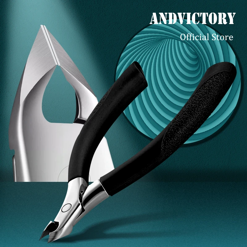 Professional-Cuticle-Nippers-Trimmer-Professional-Half-5mm-Jaw-Cuticle ...