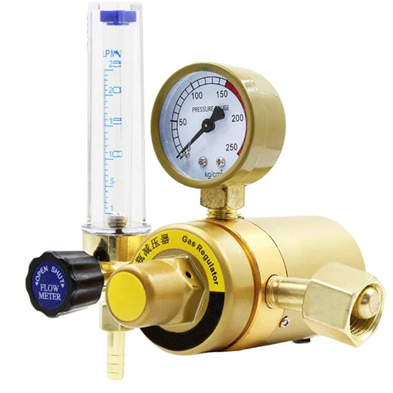 Co2 Pressure Regulator Regulator with Dual Gas Filter Pressure Reducer ...