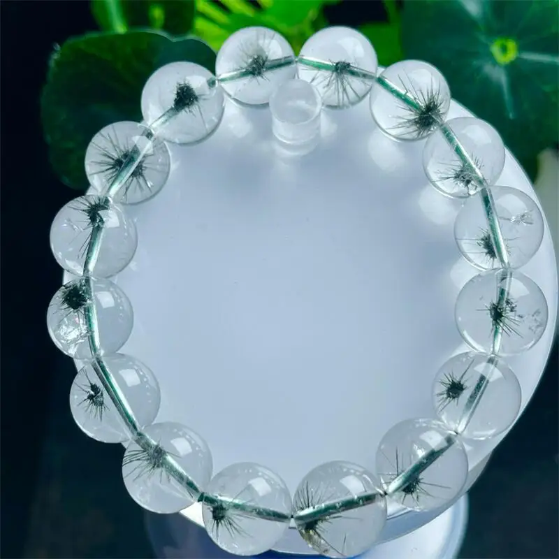 Natural Clear Quartz Sea Urchin Bracelet Handmade Crystal Quartz ...