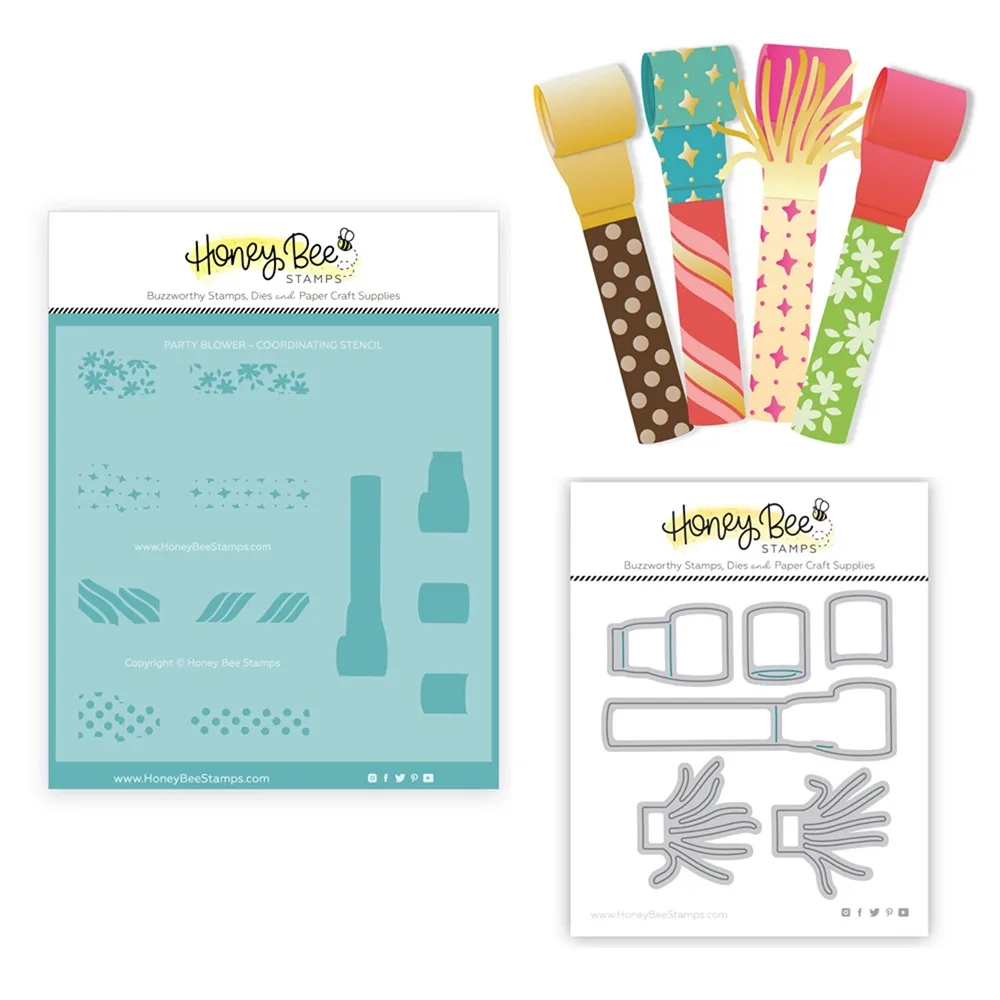 Amusing-Party-Blower-Metal-Cutting-Dies-For-Scrapbooking-Stencil ...