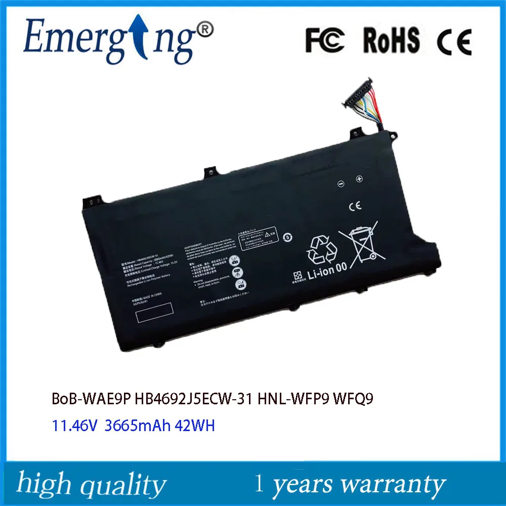 Batería de HB4692J5ECW-31 de 11,46 V y 42Wh para HUAWEI Matebook D15 ...