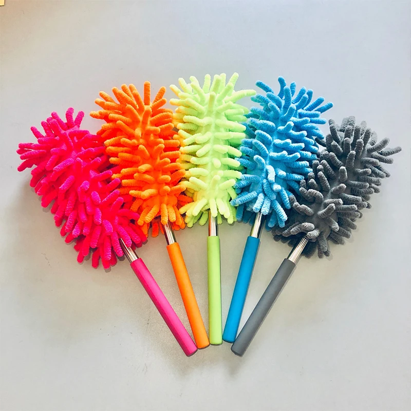 PLUMEAU,Rouge--Mini Plumeau Télescopique En Acier Inoxydable, Brosse De ...