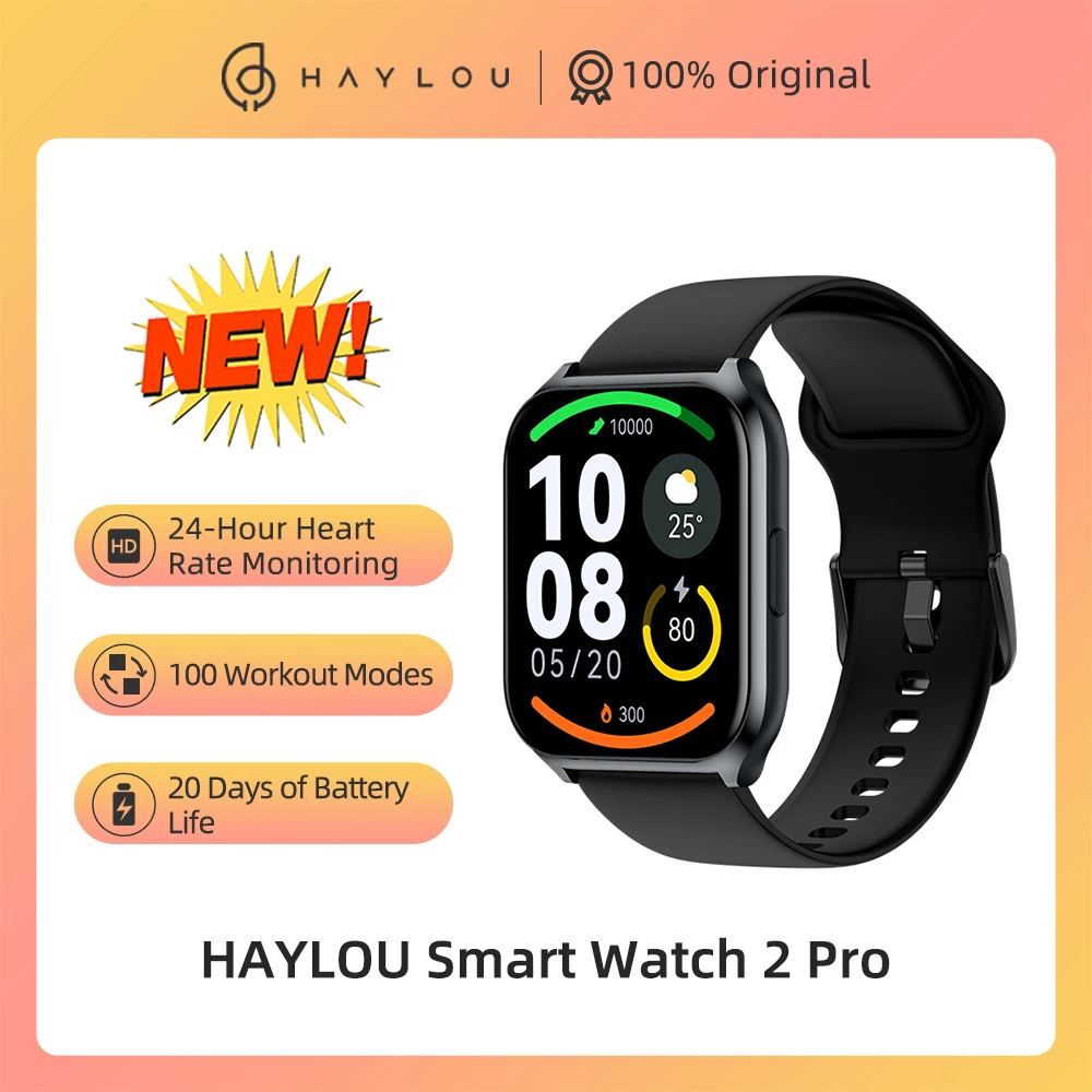 100-Original-HAYLOU-Watch-2-Pro-LS02-Pro-Smartwatch-1-85-HD-Display-100 ...
