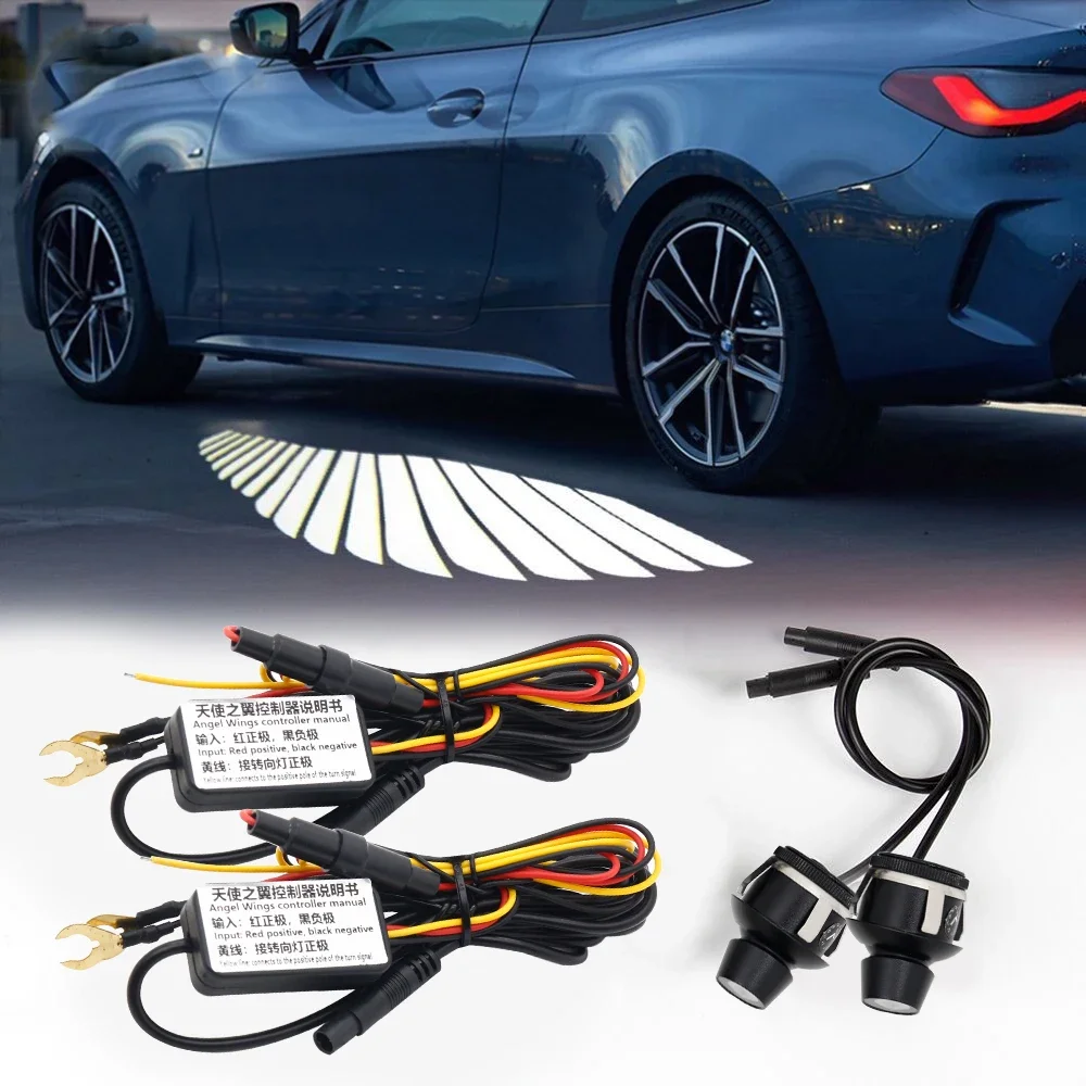 LED-Car-Welcome-Lights-Dynamic-Projection-Laser-Lamp-Auto-Exterior ...