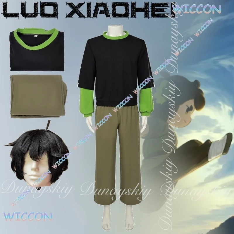 WuHu/The Legend of Hei Ⅱ Anime Luo Xiaohei Cosplay The Black Short ...